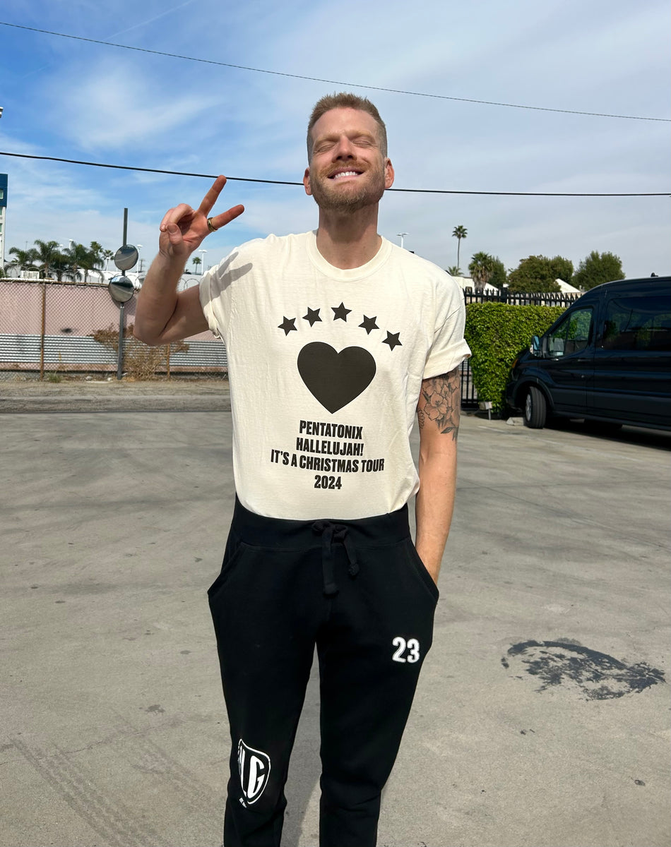PTX Hallelujah Oversized Ivory Tee – Pentatonix Official