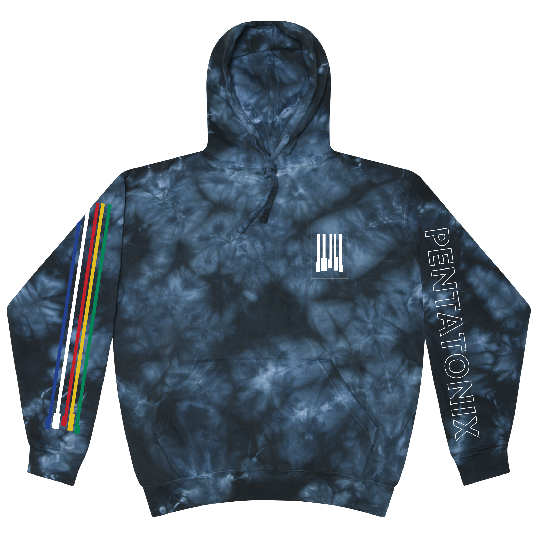 Up In Arms Crystal Navy Hoodie – Pentatonix Official