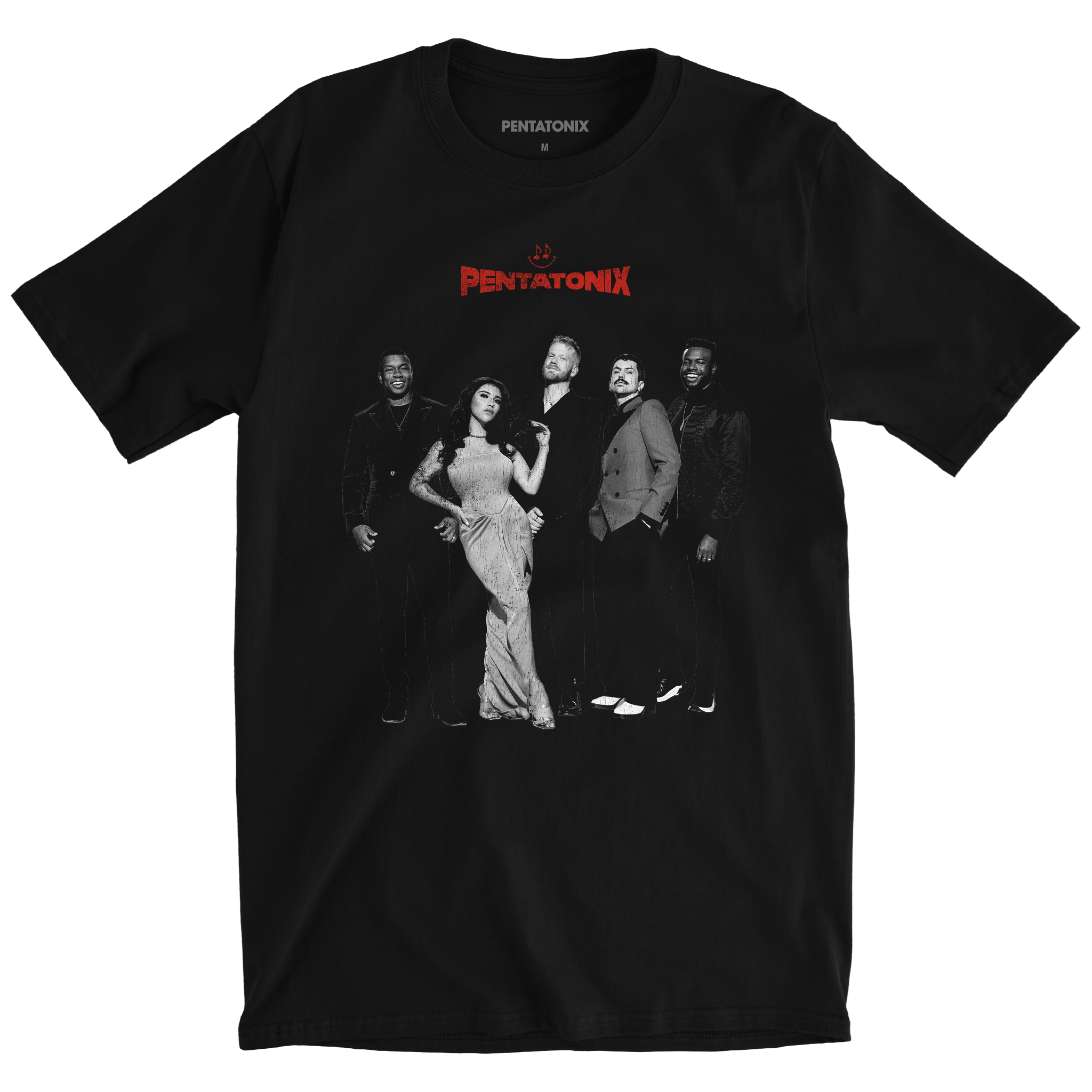 PTX BW Photo Black Tee – Pentatonix Official